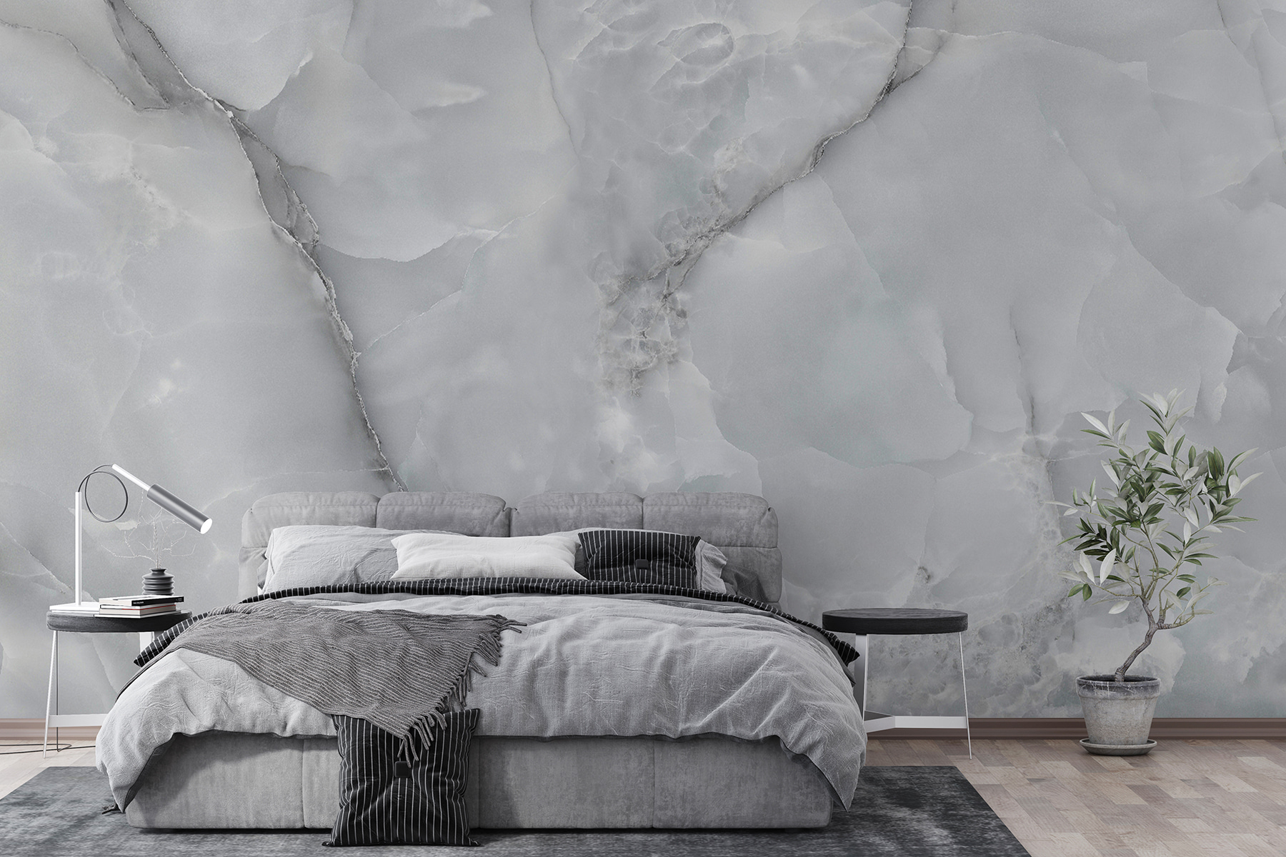 Сomprar Papel tapiz Mármol como el hielo № u12050 a medida ...